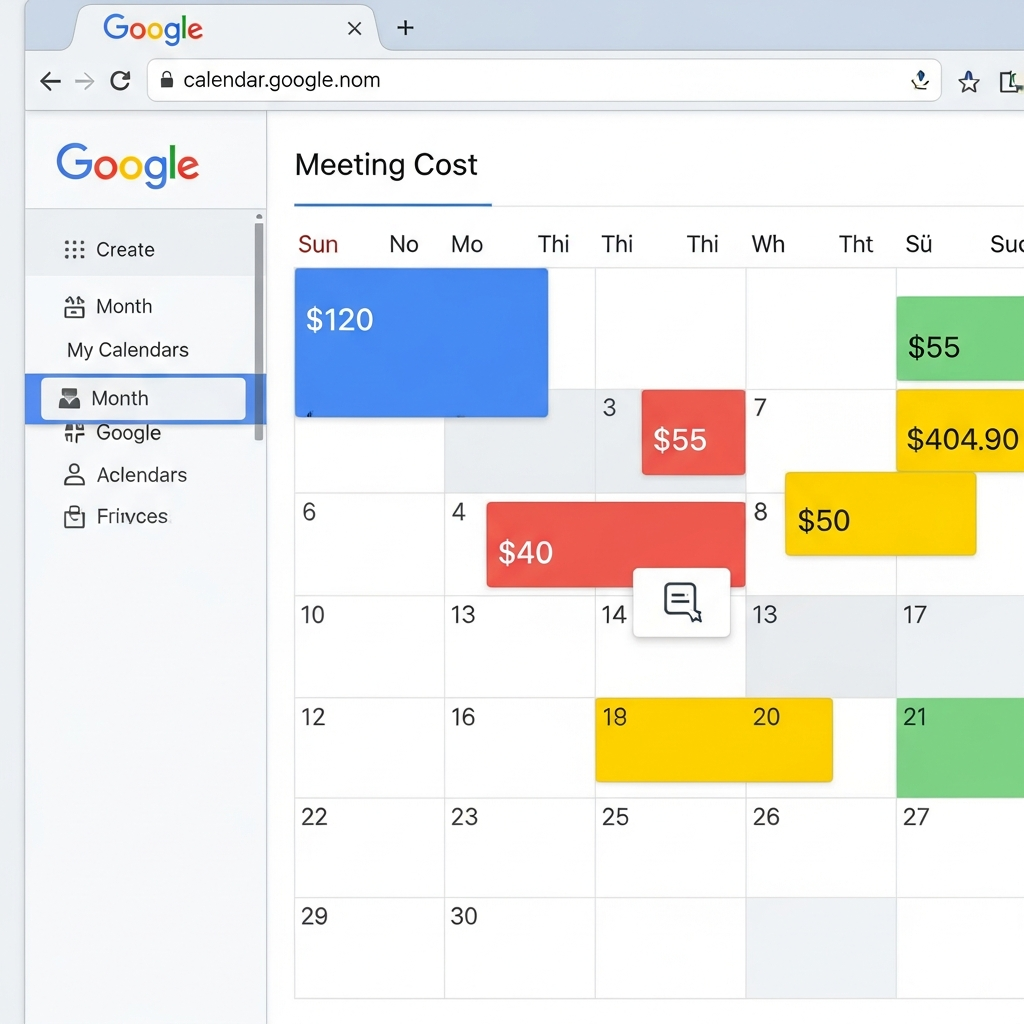 Meeting Cost Calculator for Google Calendar: Track, Calculate, and ...